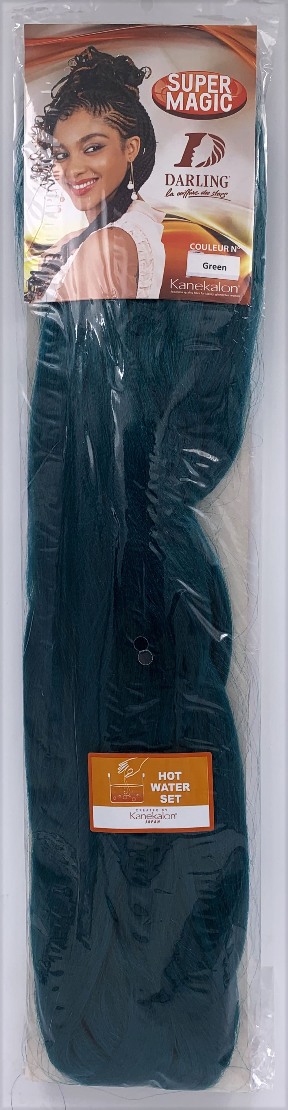 Darling Super Magic Braid Colour Green. - Aheco Webshop