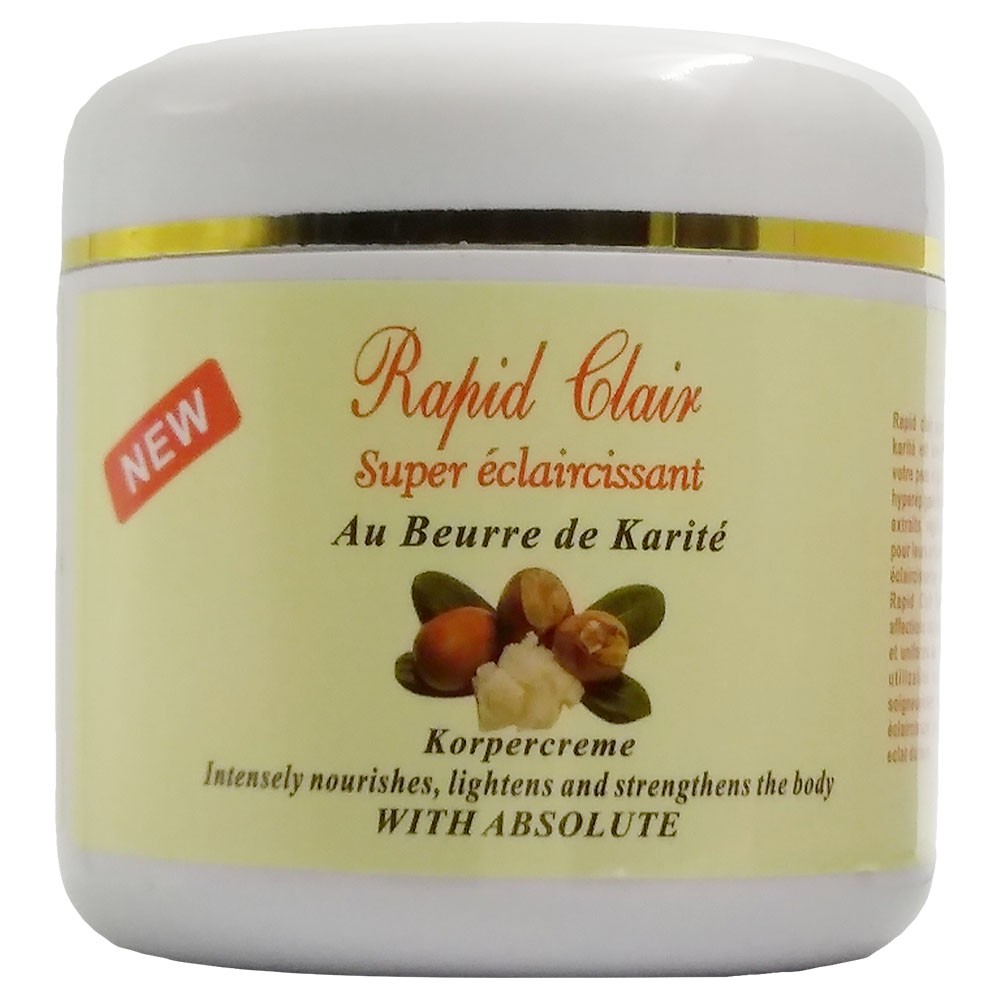 Rapid Clair Super Éclaircissant Shea Butter Cream 500 ml. - Aheco Webshop