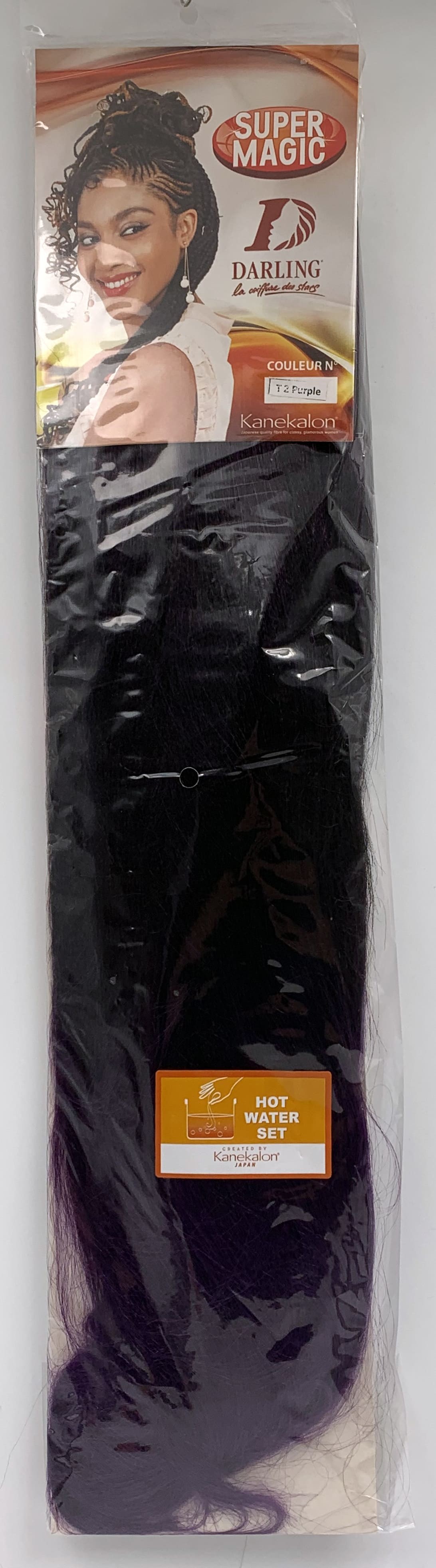 Darling Super Magic Braid Colour T2/Purple. - Aheco Webshop