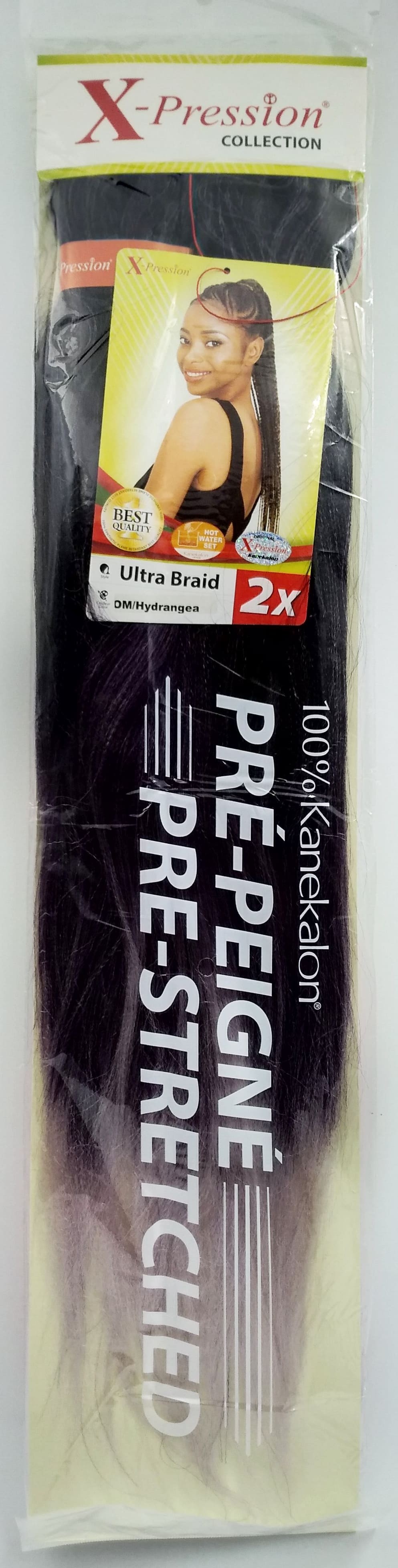 X-Pression UB 2x Pre-Streched Colour OM/Hydrangea. - Aheco Webshop