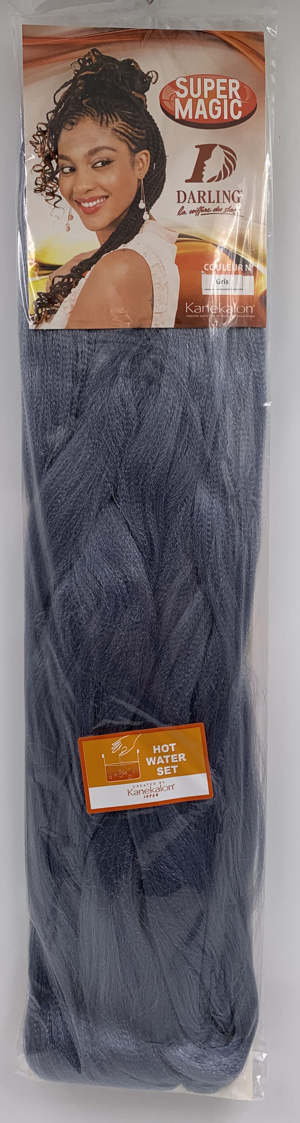 Darling Super Magic Braid Colour Grey. - Aheco Webshop