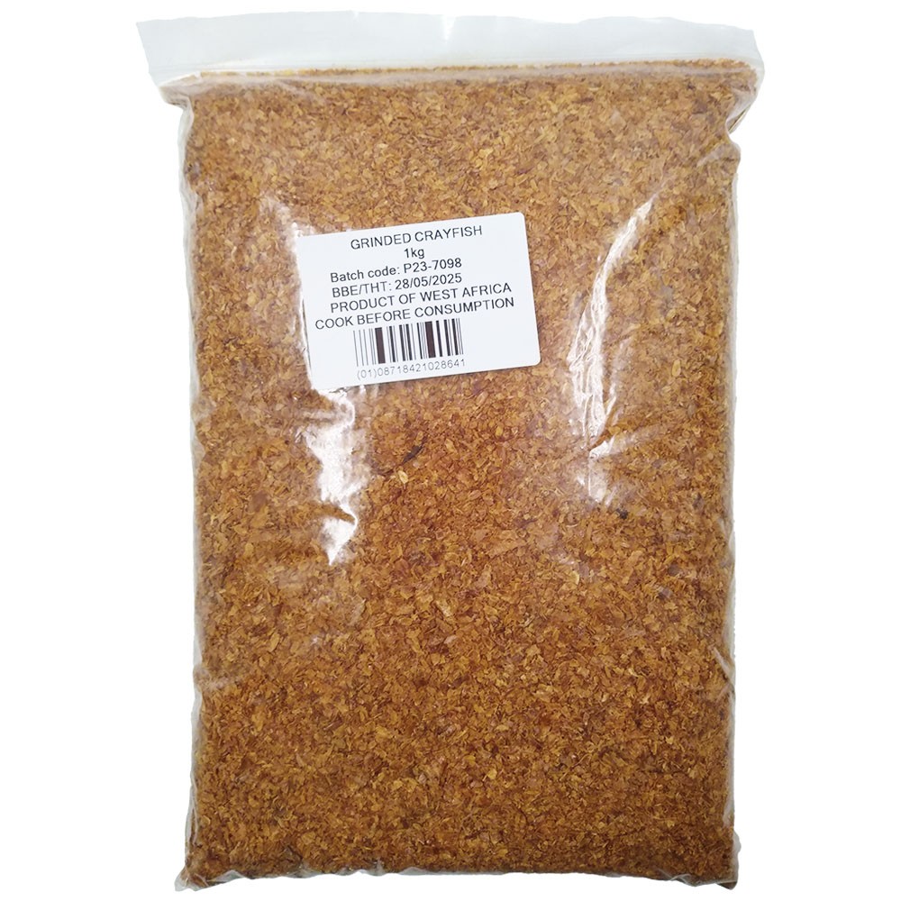 Crayfish Grounded - Nigeria Bulk 1 x 1 kg. - Aheco Webshop