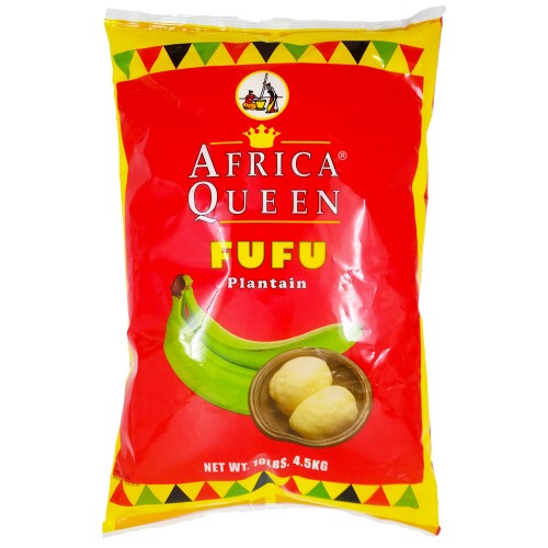 Africa Queen Fufu Plantain 4 x 4.50 kg. - Aheco Webshop